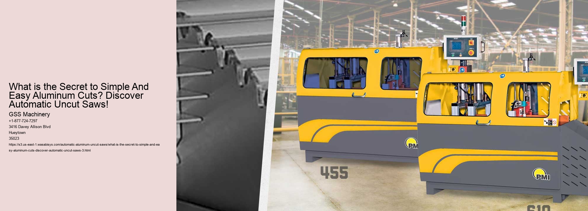 What is the Secret to Simple And Easy Aluminum Cuts? Discover Automatic ...