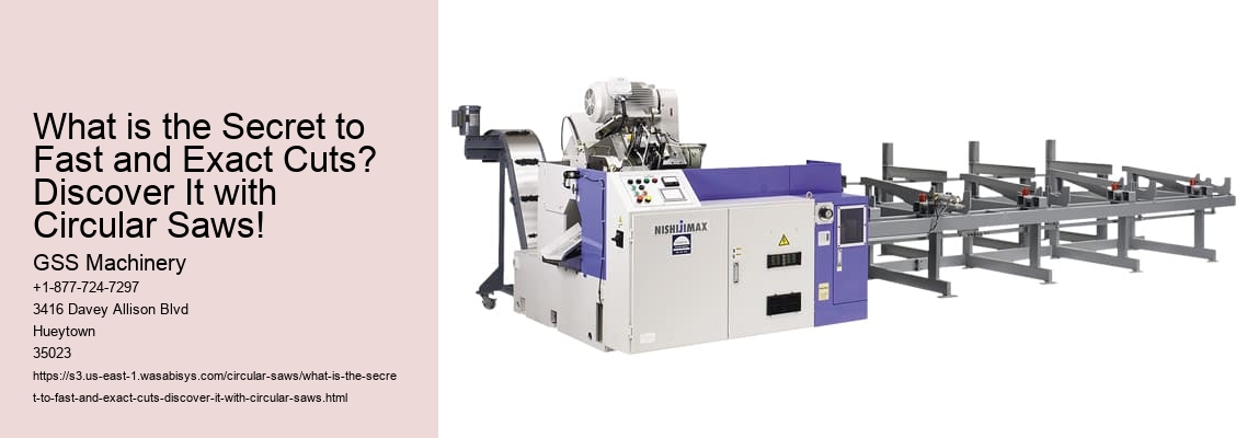 What is the Secret to Fast and Exact Cuts? Discover It with Circular Saws!
